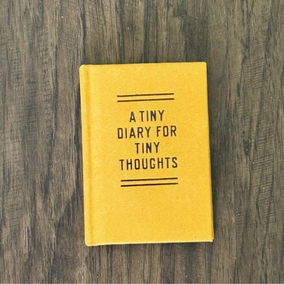 Urban Outfitters | Other | Urban Outfitters A Tiny Diary For Tiny Thought Book By Brass Monkey ...